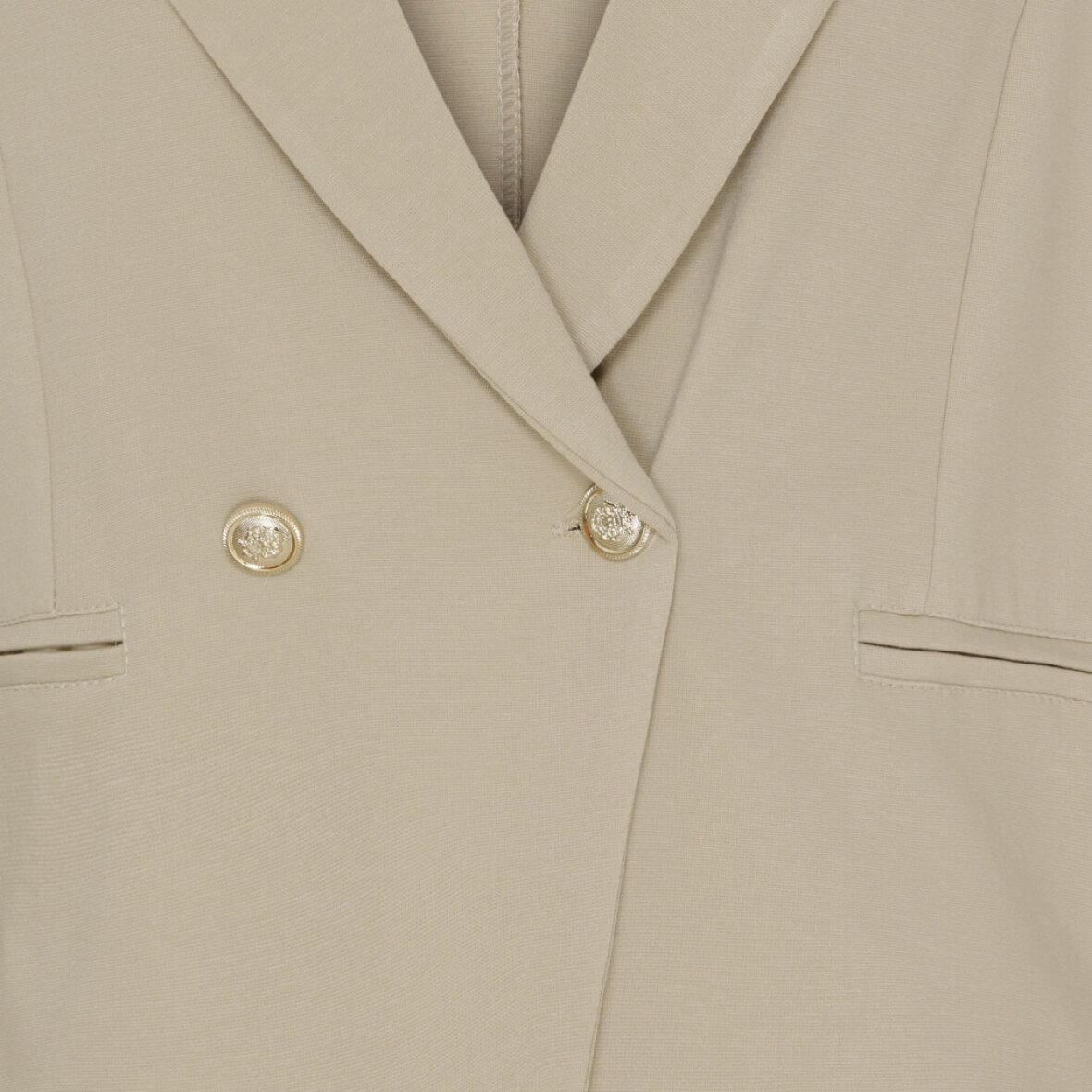 Marta Blazer sand - Modetøj til kvinder - Butik SØS