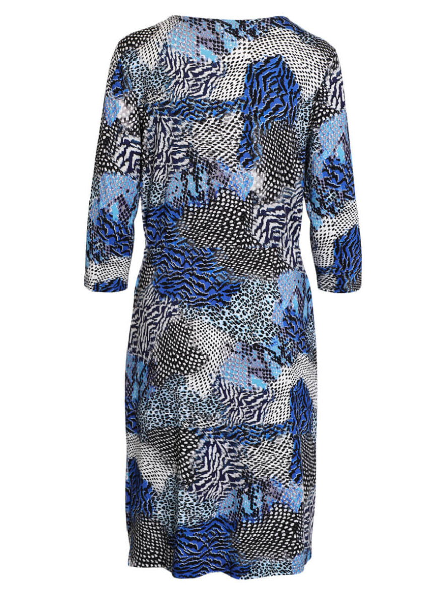 brandtex kjole mønster blå